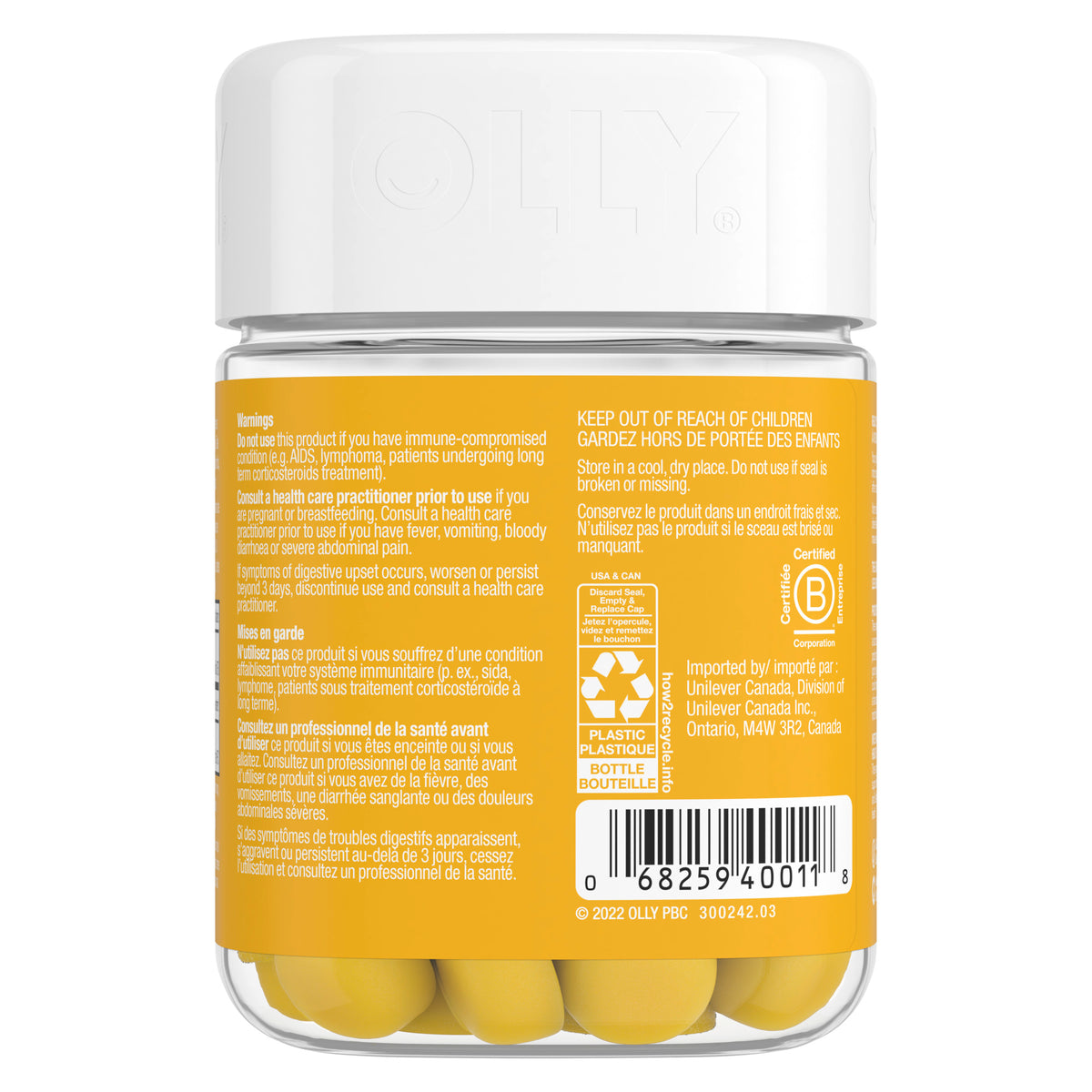 OLLY® Probiotic Mango Gummy Supplements - The U Shop
